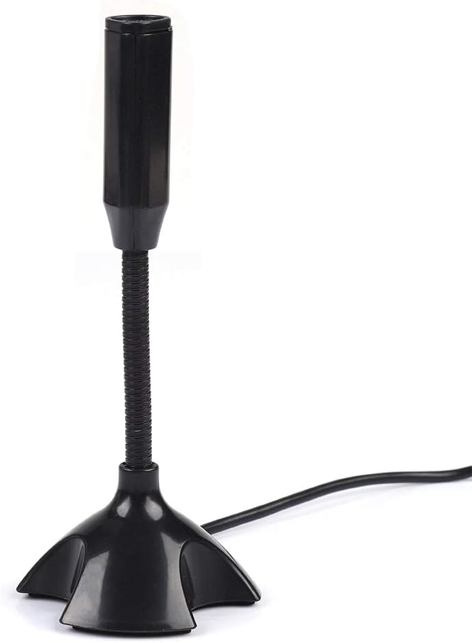 Mini Microphone,Mini Condenser USB 2.0 Microphone Flexible Desktop ...