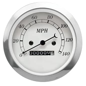 MOTOR METER RACING Classic Series Instruments Mechanical Speedometer ...