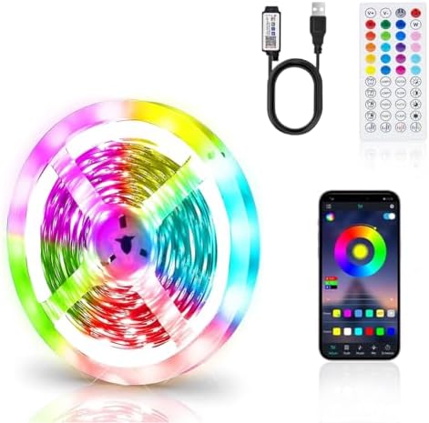 TK99SW LED Strip Light 2M, Led Lights with Smart App Control Remote ...