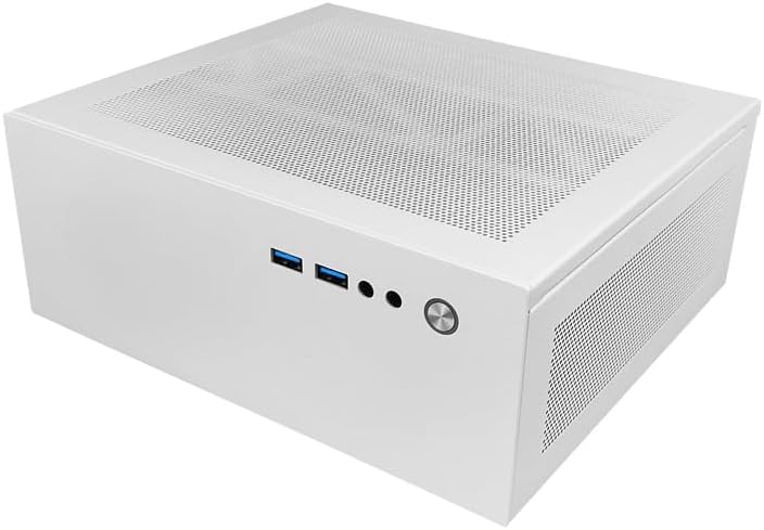 Amazon.com: Mini PC Case 4.3L HTPC Chassis 2X USB 3.0 Fits Flex Power ...