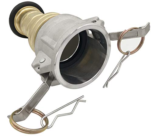 Snapklik.com : RosyOcean Heavey Duty 2 Inch Fire Hose Nozzle Brass Fire ...