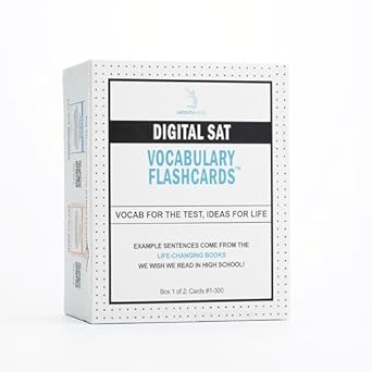SAT/ACT Vocabulary Flash Cards by Growth Wise: Growth Wise: Amazon.com ...