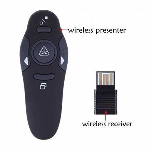 USB Wireless Remote Control Professional Laser Pointer PPT Presenter ...
