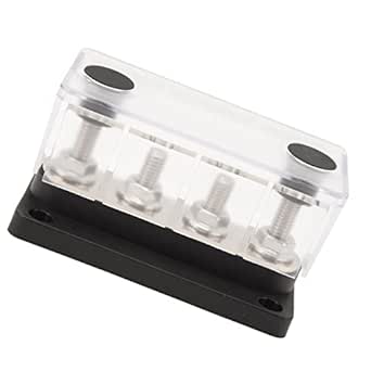 Busbar Terminal Block, Universal Brass Removable Cover Heavy Duty Pins ...