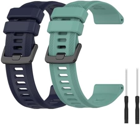 Muovrto Replacement Band for Garmin Forerunner 745,Silicone Soft Watch ...