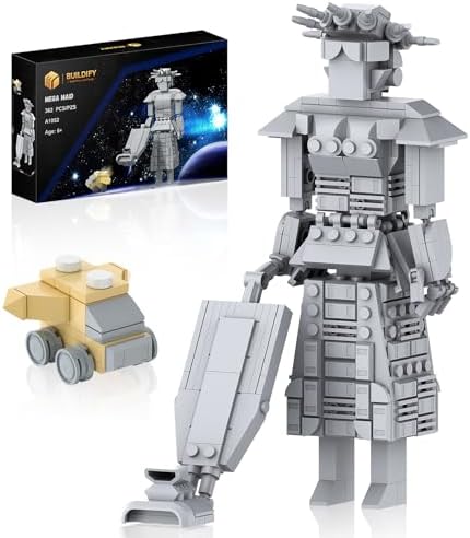 Amazon.com: Mega Maid Spaceball I Creative Building Set with Mini Eagle ...