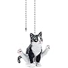 Amazon.com: Dotlite Cat Ceiling Fan Pull Chain,Cute Realistic Gym Cat ...