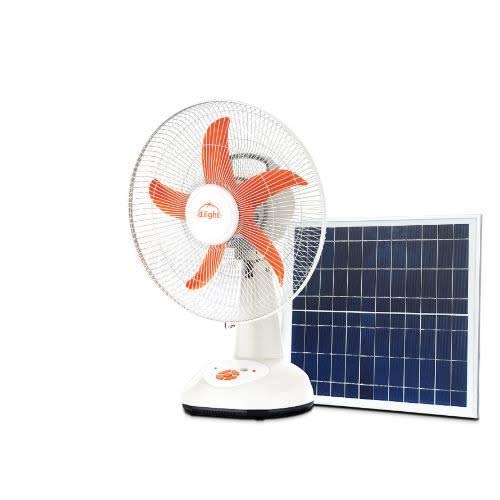 d.light SF20 Solar Fan (Multi-Colored, with Separate Solar Panel ...