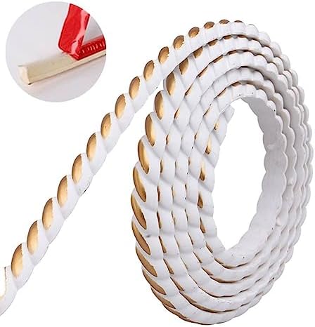 Zayejod 5M PVC Wallpaper Border Self Adhesive,Flexible Molding Trim ...