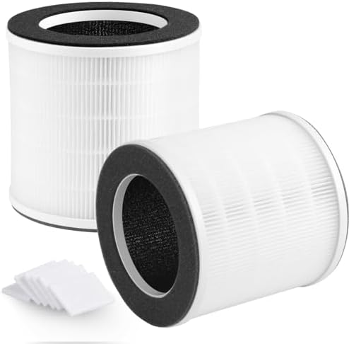 Amazon.com: GoKBNY 2-Pack H7126 Replacement Filter Compatible with GoveeLife H7126 Purifier, 3 ...