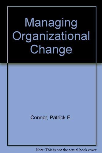 Buy Managing Organizational Change Book Online at Low Prices in India ...