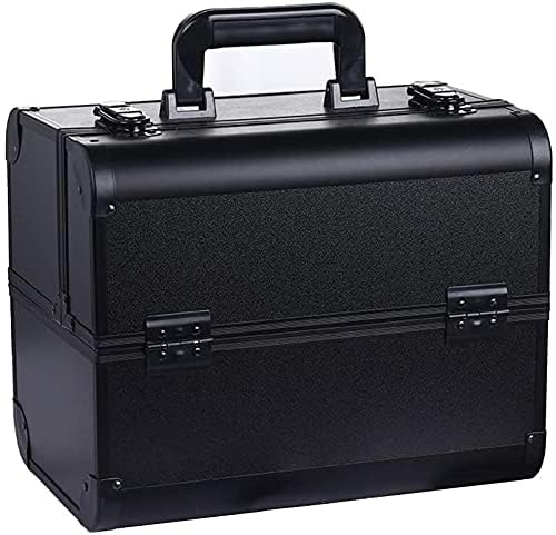 KIRA Professional Makeup Box Cosmetics Case Jewelry Organiser Vanity ...