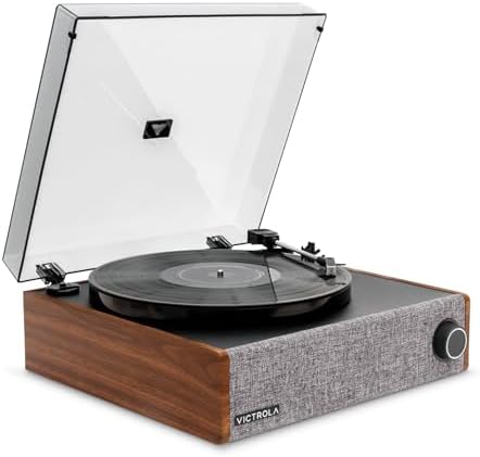 Amazon.com: Victrola Eastwood LP – Bluetooth Record Player – 3-Speed ...