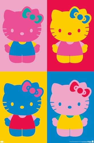 Amazon.com: Trends International Hello Kitty: 23 Pop Art Wall Poster ...