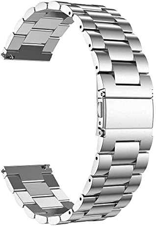 TECHONTO 22MM Heavy Metal Chain Strap with Secure Lock Techonology ...