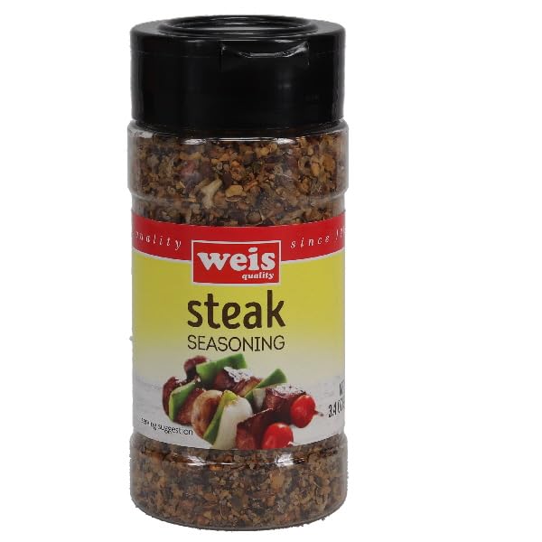 Amazon.com : Weis Quality, Steak Seasoning, 3.4 Ounce : Grocery ...