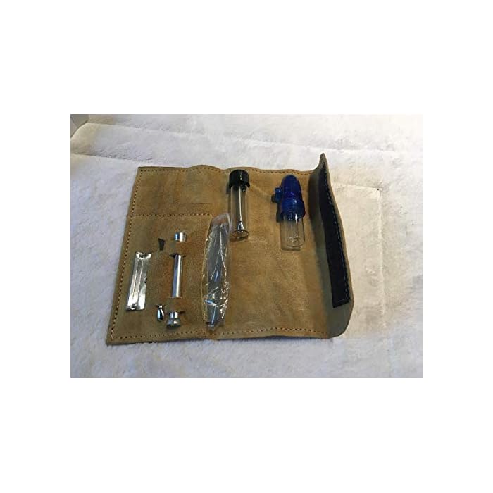 Buy Hide & Roll Up kit, Tobacco Pouch,Tobaco Kit with 1 Snuff Bullet+ 1 ...