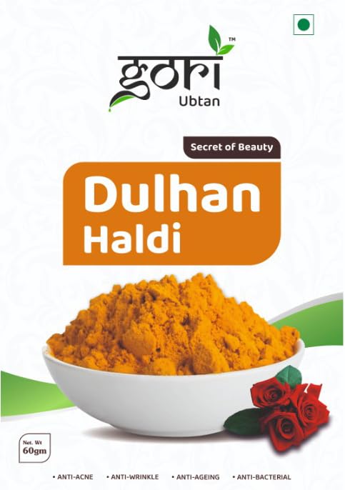 Gori Ubtan Pure Organic Haldi Ubtan Powder Face Pack (Dulhan Special ...