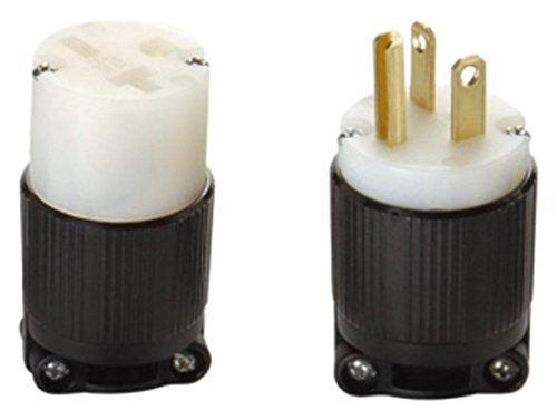 Amazon.com: OCSParts 6-20 NEMA 6-20 Plug and Connector Set - Rated for ...