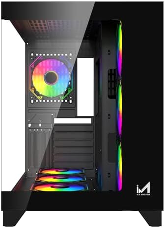 Amazon.in: Buy ZEBRONICS Valhalla NEO Premium Gaming Cabinet/Case, Mini ...