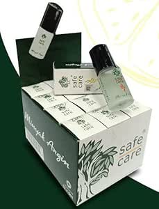 Safe care 5ml Roll On Aromatherapy Refreshing Oil Pack Of 12 pieces ...