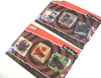 Amazon.co.jp: Persona 5 Pin Badge Set of 3, 2nd & 3rd Edition Set ...