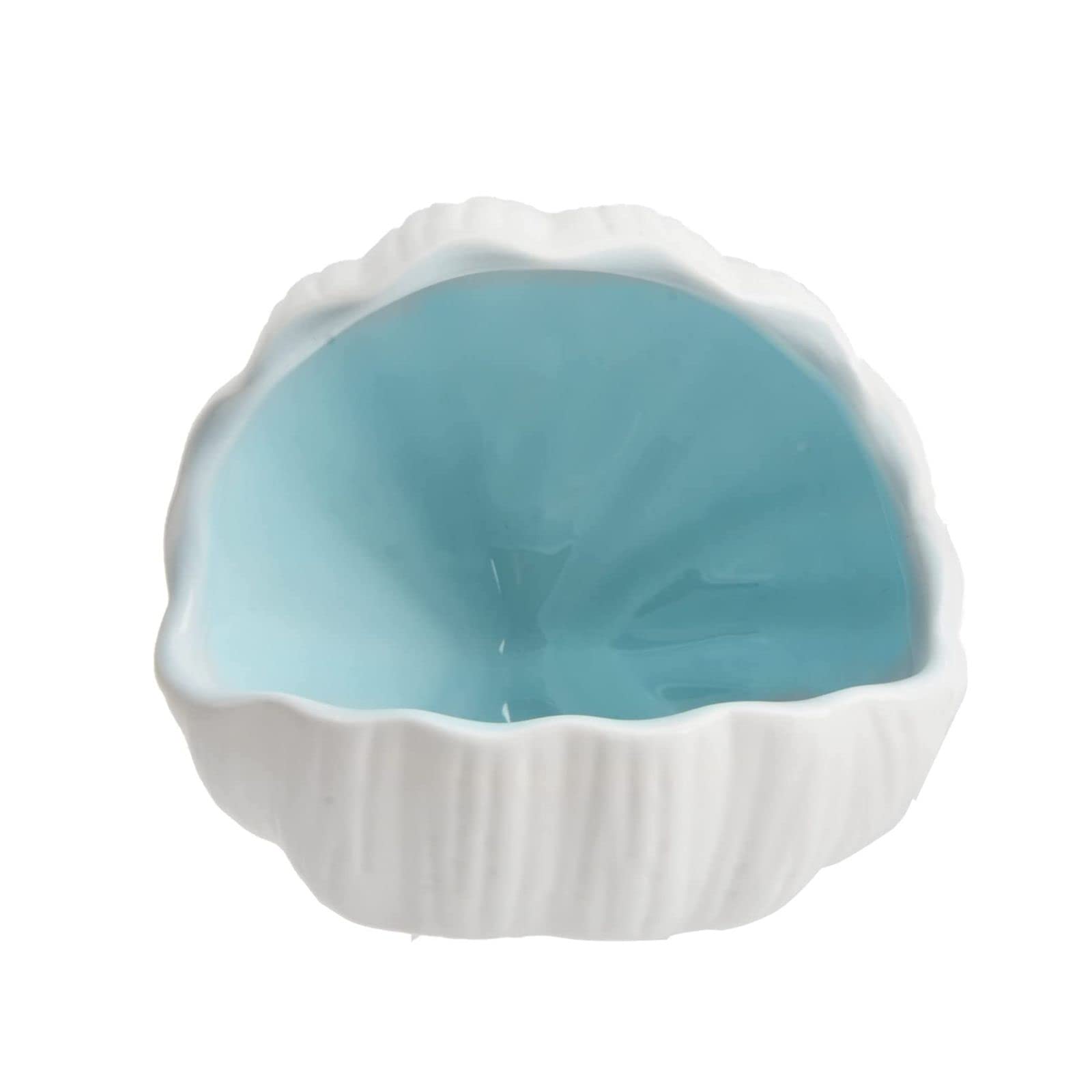 Snapklik.com : Aquarium Shell Shape Ceramic Fish Tank Cave Decoration ...