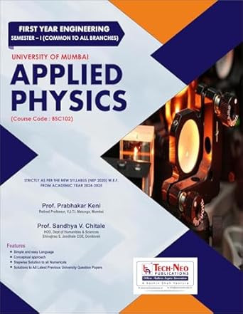 Buy Applied Physics (Course Code BSC102) For First Year Engineering ...