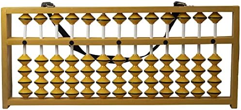 Educational Math Learning Tool Djuize 17-Rod Abacus - Traditional ...