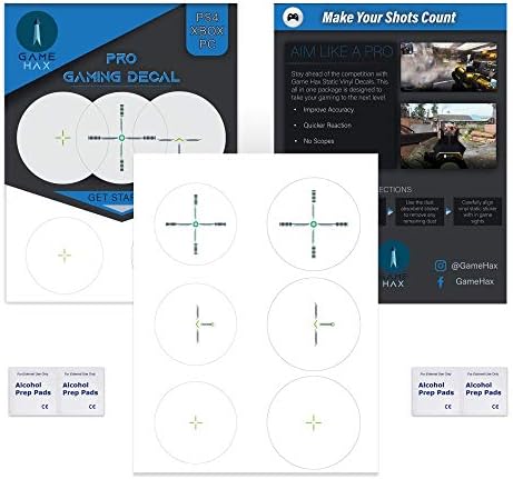 Amazon.com: GameHax Aimbot TV or Monitor Gaming Decal for FPS Games ...