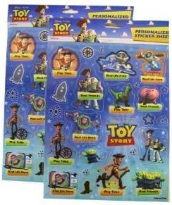 Amazon.com: Disney Toy Story Sticker Sheet -2pcs Set : Toys & Games