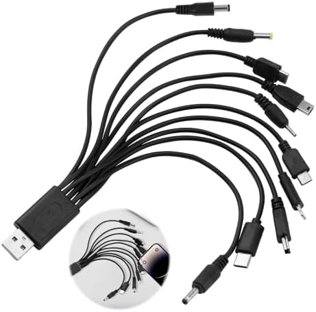 10 In 1 Charger Cable USB Universal Multifunctional Phone Multi ...