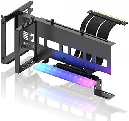 EZDIY-FAB Vertical PCIe 4.0 GPU Mount Bracket Graphic Card Holder with ...