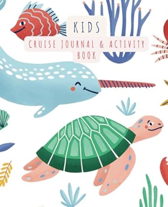 Kids Cruise Journal & Activity Book: Packed with Writing Prompts ...