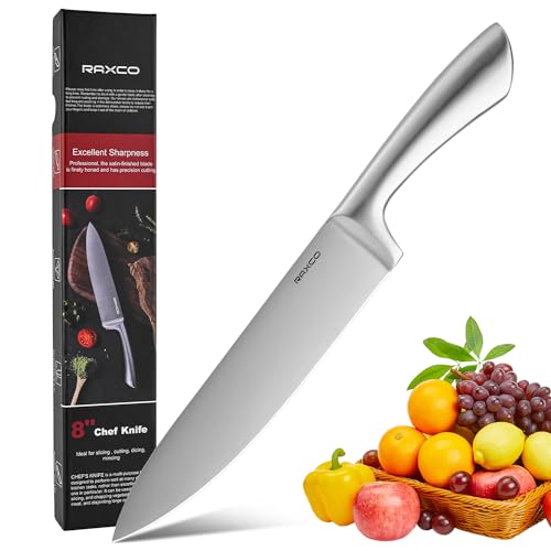 Snapklik.com : RAXCO Chefs Knife-Premium Full Tang Steel,Kitchen Knife