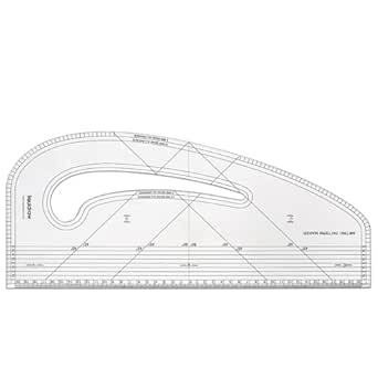 Liquidraw Pattern Maker Perspex Pattern Marking Ruler - 43 x 19 cm ...
