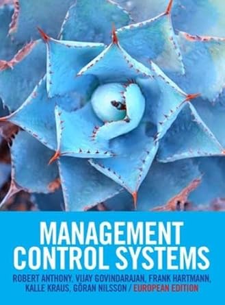 Management Control Systems: European Edition (Economia e discipline ...