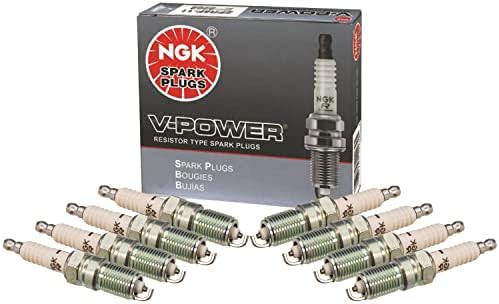 Amazon.com: NGK V-Power Set of 8 Spark Plugs Nickel 6630 for Buick Ford ...
