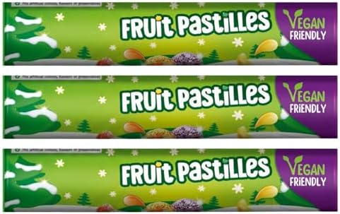 Fruit Pastilles Sweets Giant Tube 115g x3 : Amazon.co.uk: Grocery