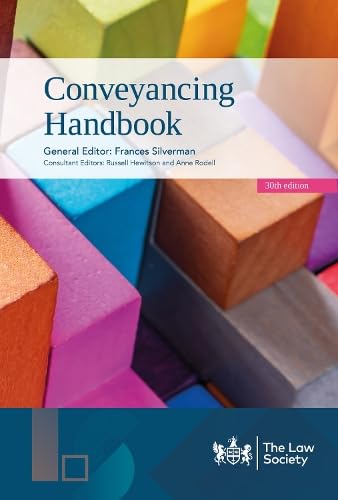 Conveyancing Handbook, 30th edition: Amazon.co.uk: Silverman, Frances ...