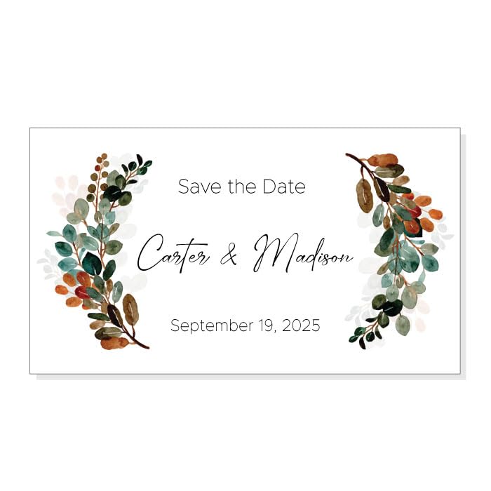 Amazon.com: Moody Boho Wedding Save the Date Magnets (set of 30) : Home ...