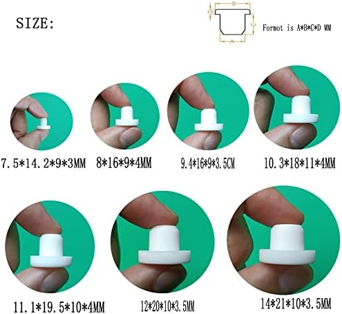 nsgglecher 7 PCS Different Sizes Belly Button Shaper Plug Soft Silicon ...