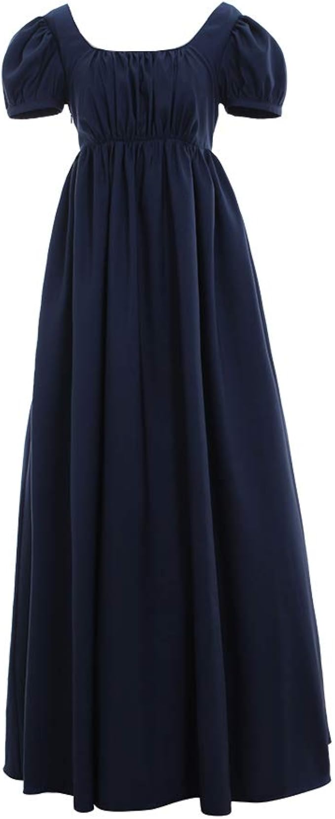 Amazon.com: 1791's lady Women Vintage Regency Dress High Waistline Ball ...