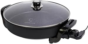 Amazon.com: Curtis Stone 14" 6.2qt Dura-Pan Nonstick Electric Skillet ...