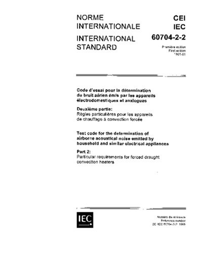 IEC 60704-2-2 Ed. 1.0 b:1985, Test code for the determination of ...