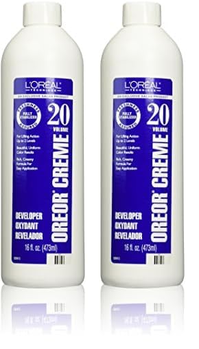 Amazon.com: L'Oreal Paris, Oreor 20Volume Creme Developer, White/blue ...