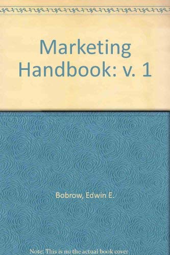 Marketing handbook: Bobrow, Edwin E. & Bobrow, Mark David [eds ...