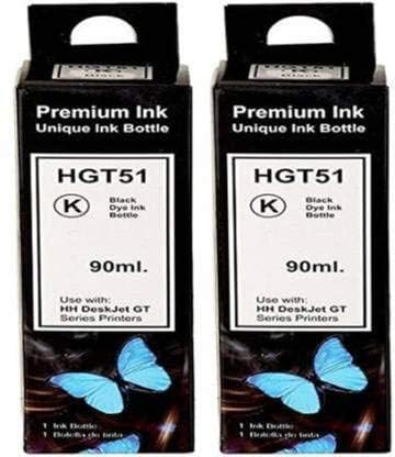 King Online GT51,GT 52 Ink Bottle Refill Compatible Ink for use in GT51 ...