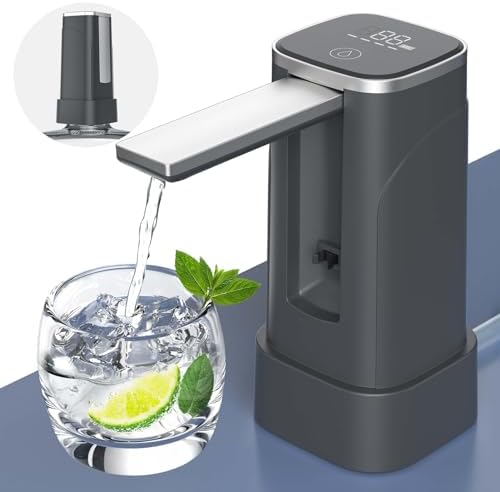 Amazon.com: Auto Bottled Water Pump with Volume Control Water Dispenser ...