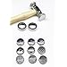 Amazon.com: TEXTURING HAMMER with 9 INTERCHANGEABLE HEADS DESIGN ...
